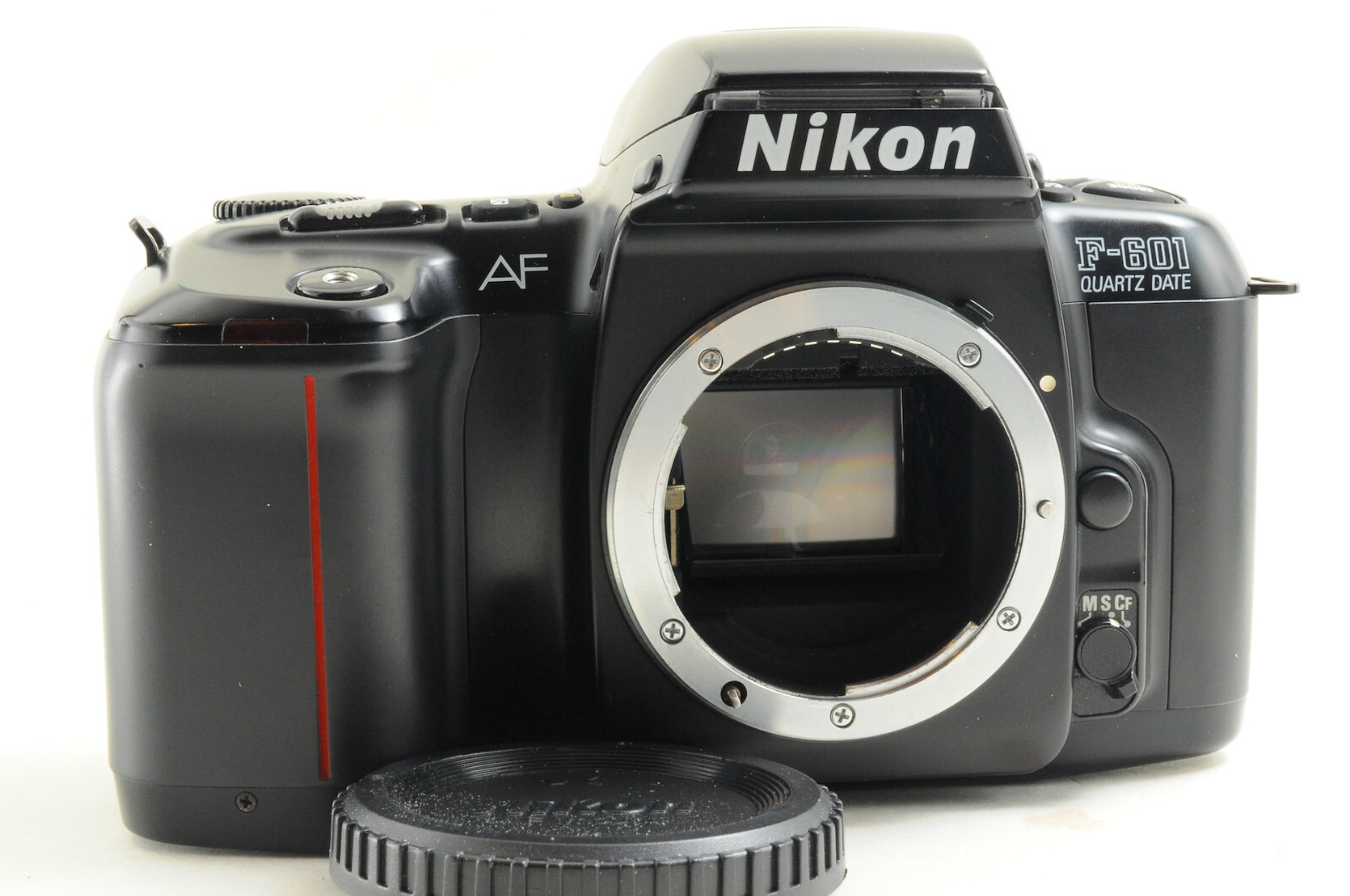 [Excellent] Nikon F-601 F601 35mm AF SLR Film Camera w/ Body Cap READ ...