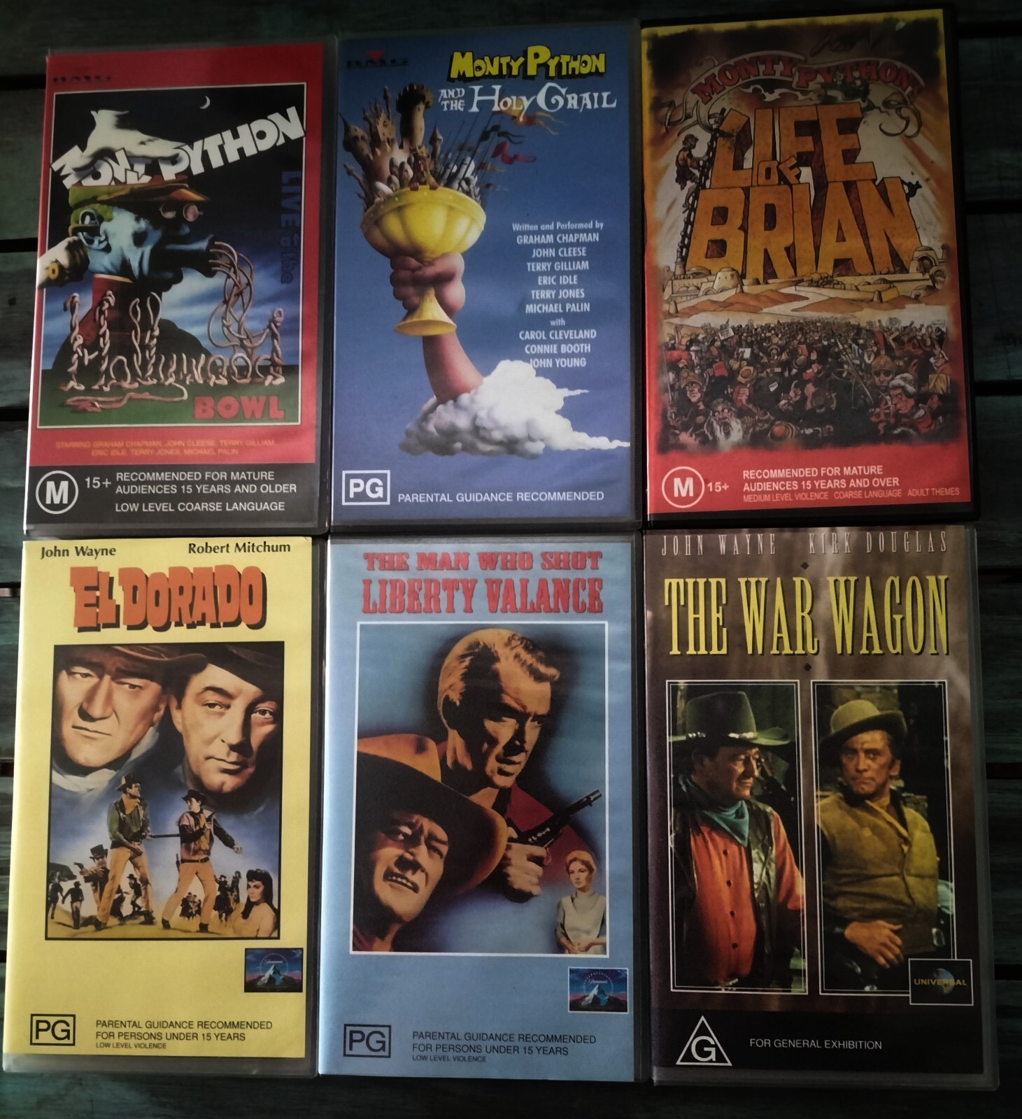 Bulk Lot Of 6 vintage VHS. 2 Box Sets of 3 VHS Tapes | eBay