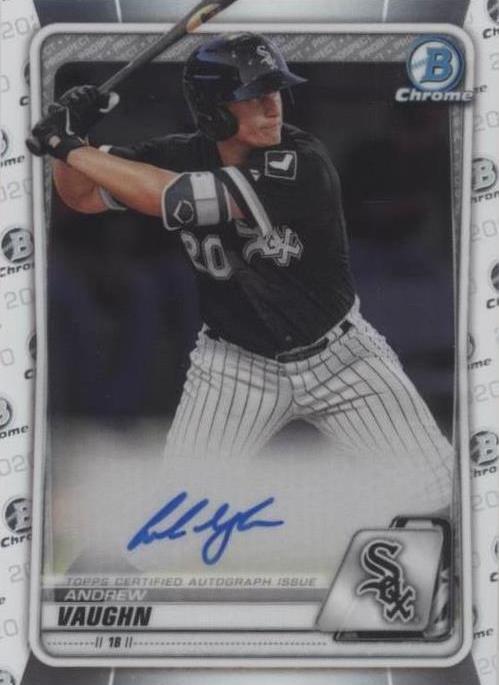 2020 Bowman - Chrome Prospects Autographs Andrew Vaughn #CPA-AVA (AU ...