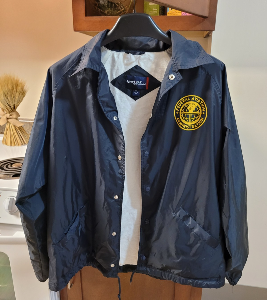 Federal Aviation Administration (FAA) Identifier Windbreaker Jacket ...