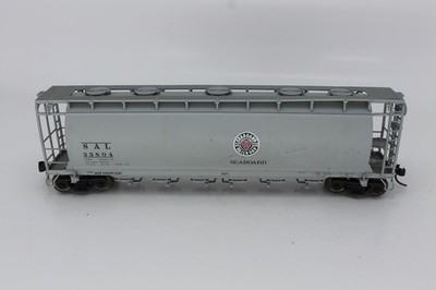 HO ATLAS 1955-3 ACF 6 BAY CYLINDRICAL HOPPER SEABOARD AIR LINE SAL ...