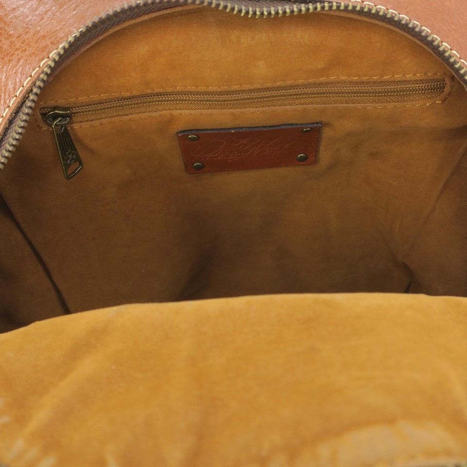 Patricia Nash Backpack Heritage Brown Leather Alencon Top Handle Travel ...