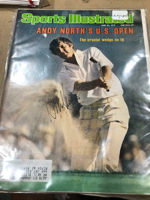 1985 Andy North Golf U.S. Open Autographed Signed Sports Illustrated | eBay