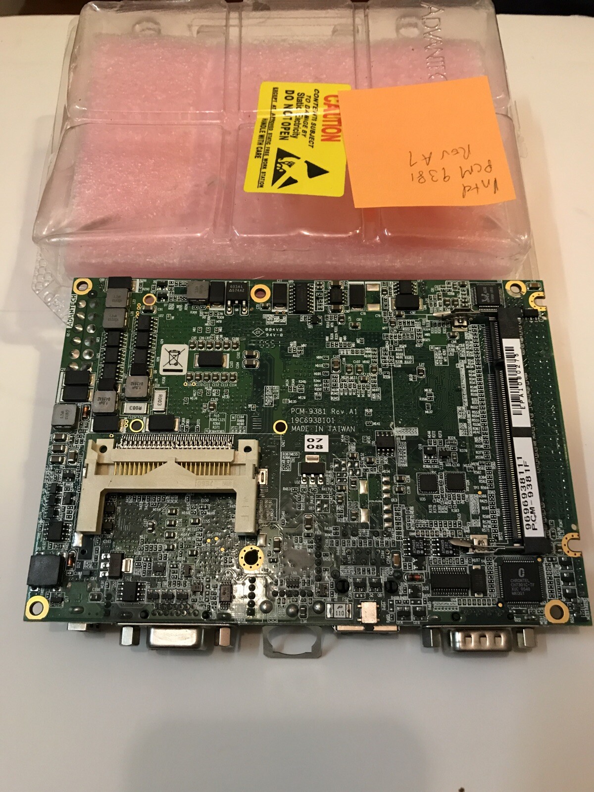 Intel PCM 9381 Rev A1. Industrial Motherboard. New In Original Box. USA ...