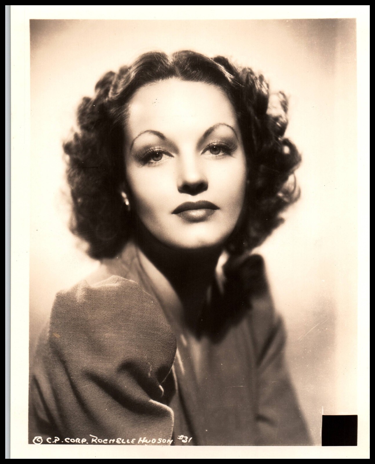 Hollywood Beauty ROCHELLE HUDSON STYLISH POSE 1930s STUNNING PORTRAIT ...