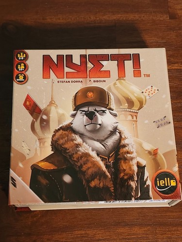 Nyet! Strategy Card Game By IELLO Complete 3760175512612| eBay