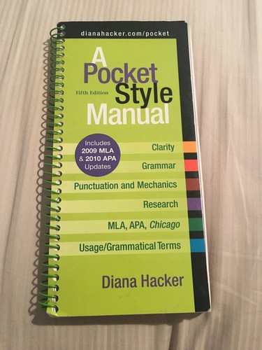 A Pocket Style Manual: Fifth Edition 9780312664800| eBay