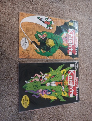 Southern Knights #11 #12 1985 Comics Interview Production #1 Super Team ...