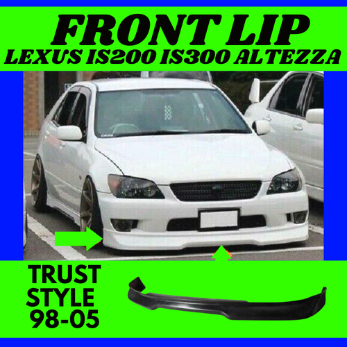 For Lexus IS200 IS300 (98-05) Altezza Front Lip Bumper Splitter TRUST ...
