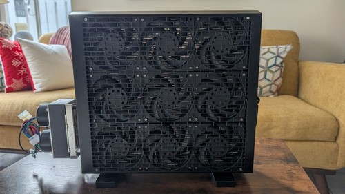 Watercool MO-RA3 360 Radiator water cooling dual pump 9x 120mm EKWB ...