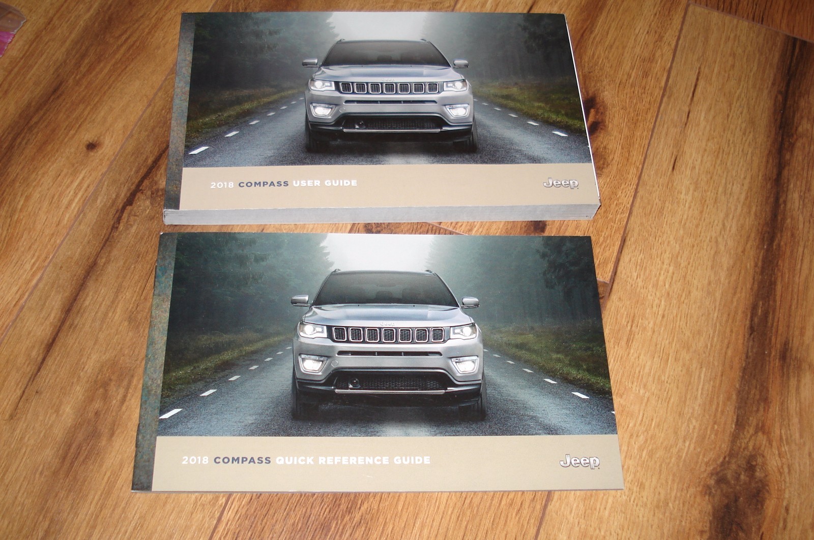 2018 JEEP COMPASS OWNERS MANUAL / USER GUIDE + QUICK REF NEW TAKE OUT ...