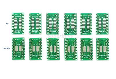 6pc TSSOP28 SSOP28 SOP SO Pin Board SMD to DIP28 Adapter Breakout ...
