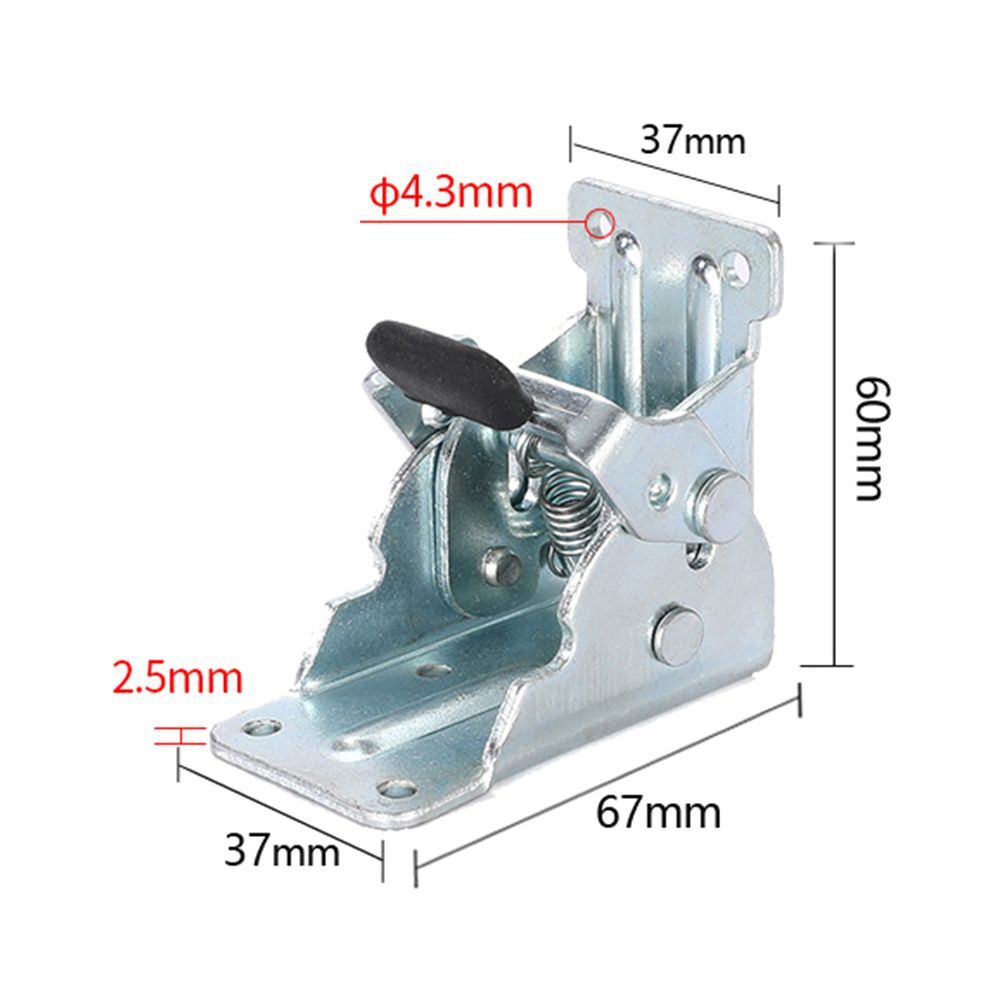Fold Feet Hinges Self-Locking Folding Hinge Support Frame Table Leg ...