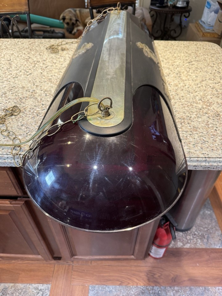 Vintage Anheuser-Busch Budweiser Pool Table Light Budweiser Light | eBay