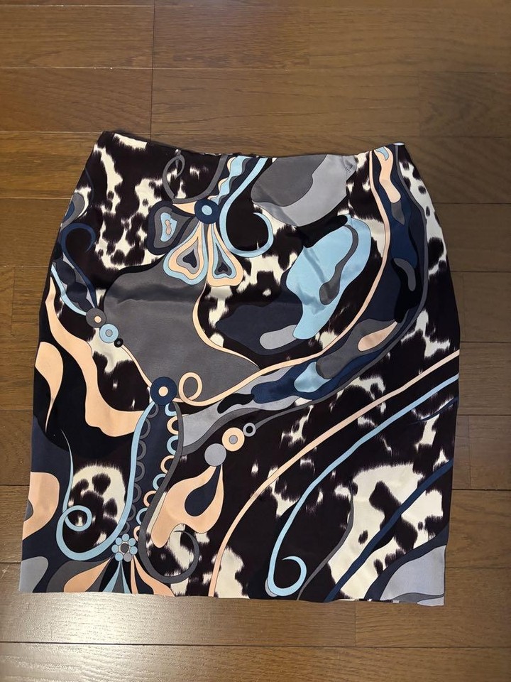EMILIO PUCCI Tight Straight & Pencil Skirt Brown, Blue, Pink Pucci's ...