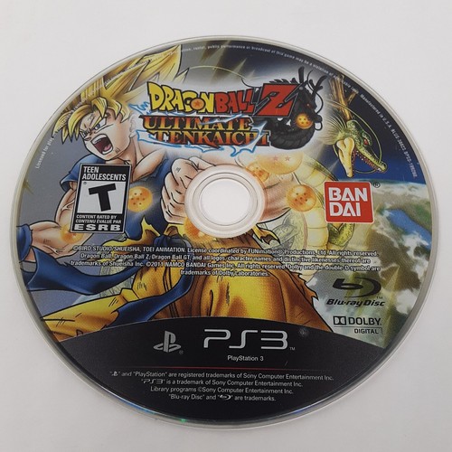Dragon Ball Z: Ultimate Tenkaichi (PlayStation 3 PS3) Disc Only Tested ...