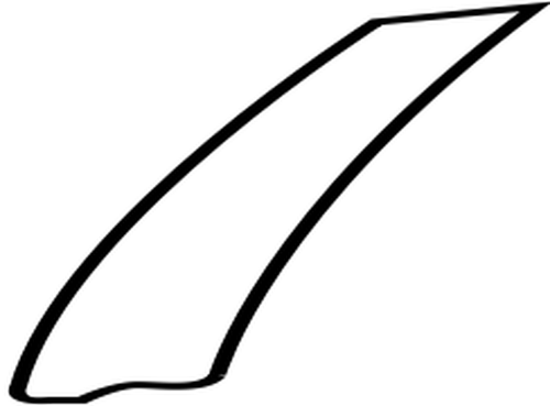 75924-52080 Toyota Tape, black out, no.2 lh 7592452080, New Genuine OEM ...