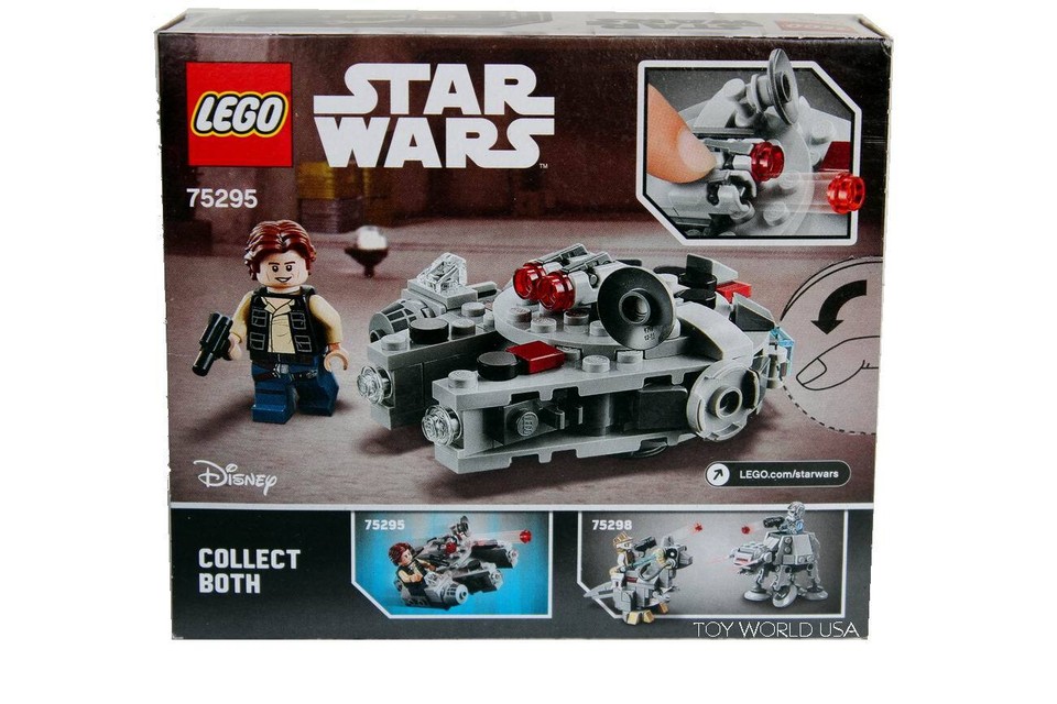 Lego #75295 STAR WARS Millennium Falcon Microfighters Series 8 Building ...
