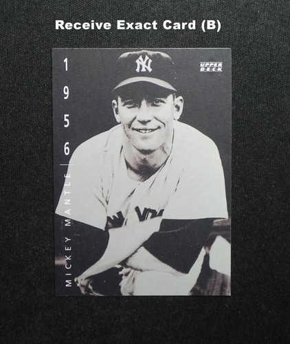 MICKEY MANTLE 1994 Upper Deck Card #63 Ken Burns BASEBALL _ Exact Card ...