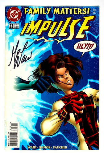 Impulse #23 Signed by Mark Waid DC Comics 1996 | eBay