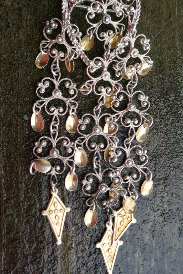 Vintage Norwegian 830S Silver Solje Large Wedding Brooch / Pin | eBay