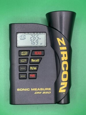 ZIRCON Sonic Measure DM S50 Sound Wave Measuring Device From 2 to 50 ...