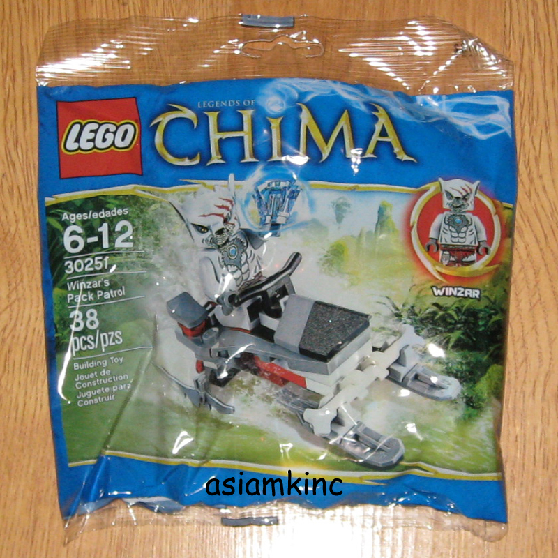 Chima Winzar Lego Chima 30251 Winzar's Pack Patrol Lego Speed Build