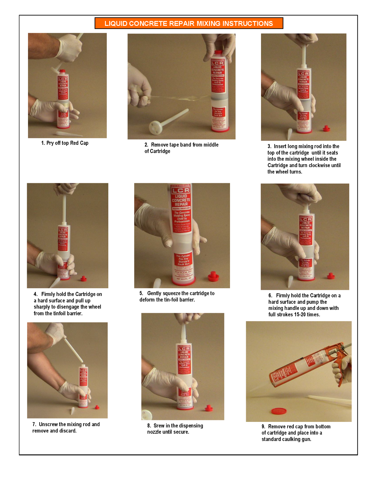 Polygem Injection Epoxy, Stops Leaks Restores Structures, 2-Part 10 oz ...