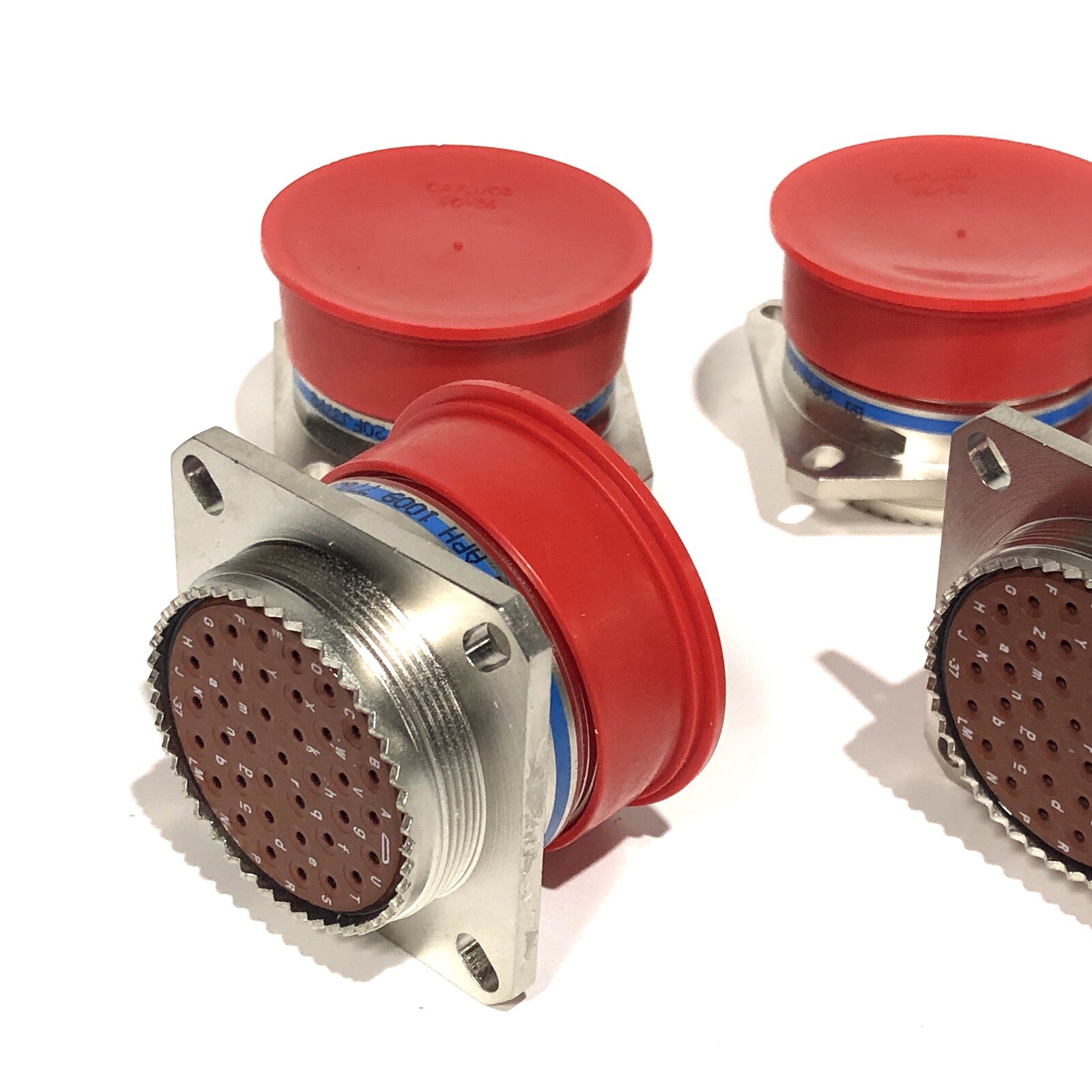 * 6 QTY NEW AMPHENOL APH 1011 77820 6814465 JD38999/20FJ37PD Connector ...