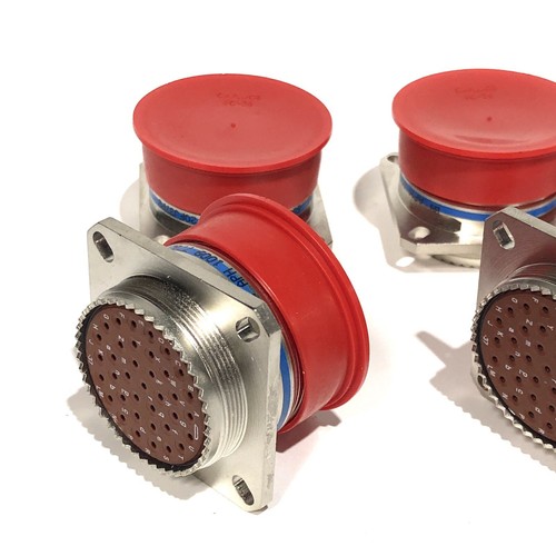 * 6 QTY NEW AMPHENOL APH 1011 77820 6814465 JD38999/20FJ37PD Connector ...