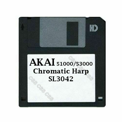 Akai S1000 / S3000 Floppy Disk Chromatic Harp SL3042 | eBay