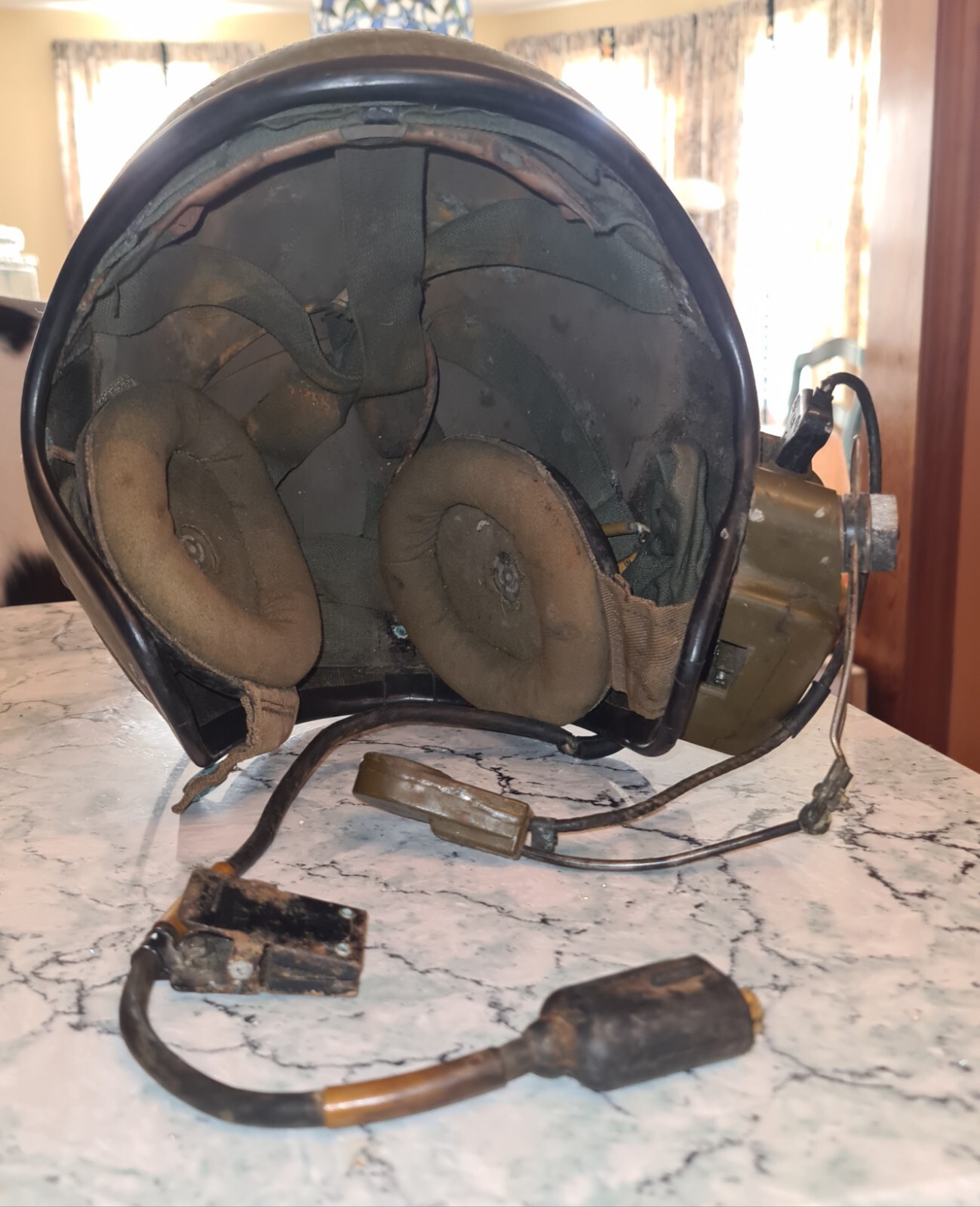 Vietnam War US Army T56-6 Combat Tanker Tank Vehicle Crew Helmet by ...