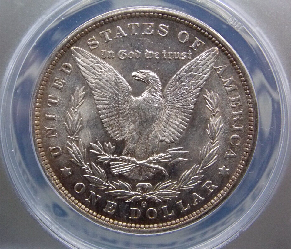 1882 "O/S" Morgan SILVER Dollar $1 ANACS MS61 #621 VAM-4 Unc Top-100 ...