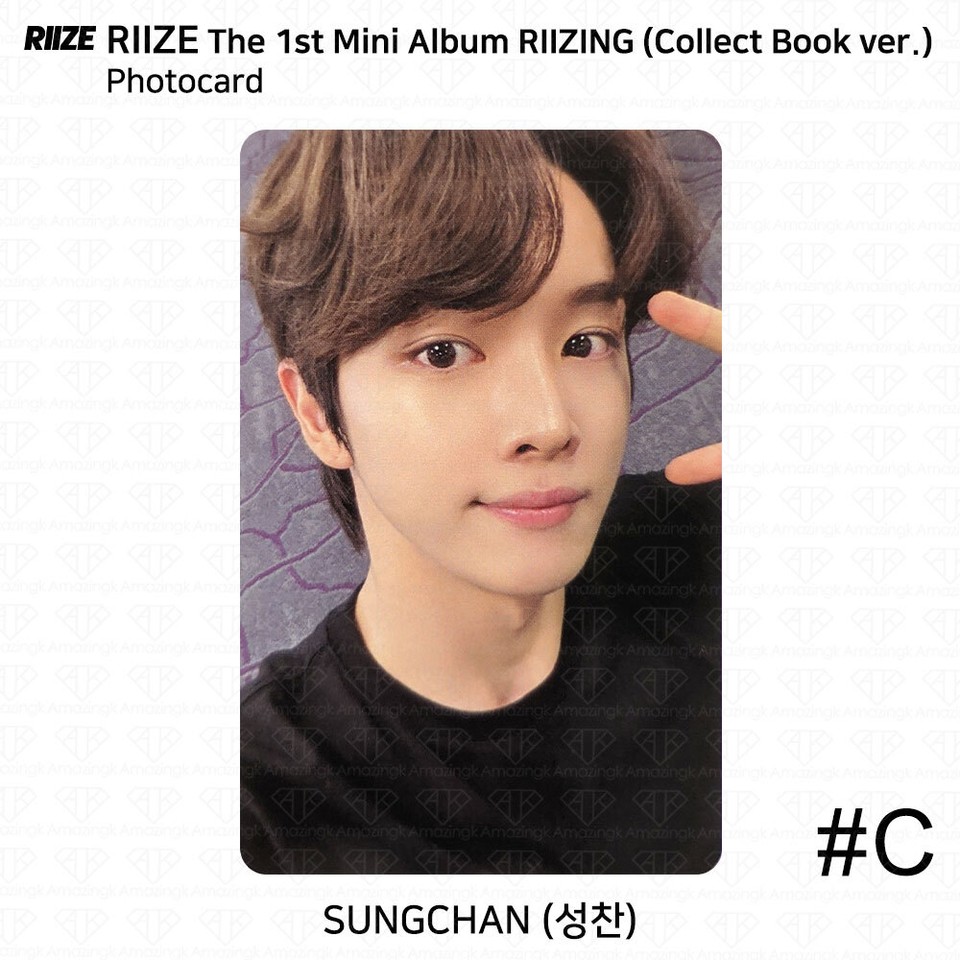 RIIZE The 1st Mini Album RIIZING Collect Book Photocard Portrait Photo ...