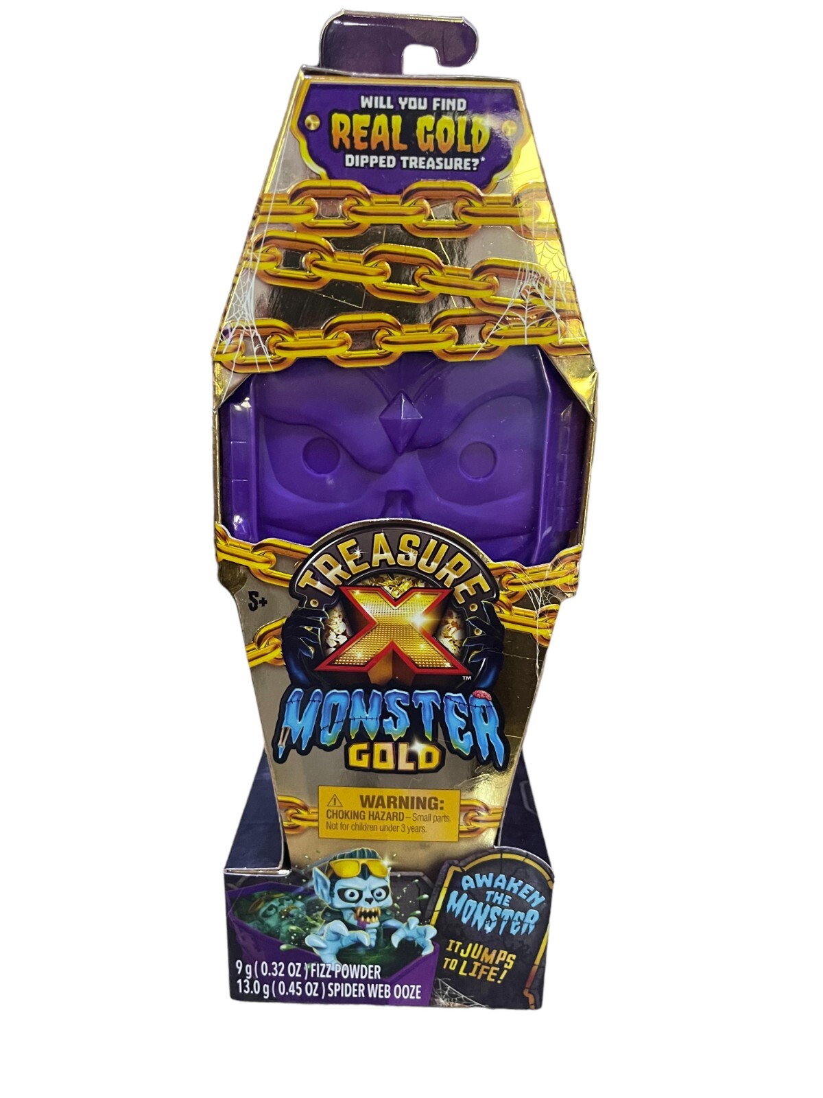 13 Levels of Adventure Treasure X Monster Gold- Monster Purple Coffin