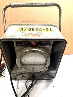 Military US Army TS-505 D/U Multimeter VTVM Meter - Untested - Movie ...
