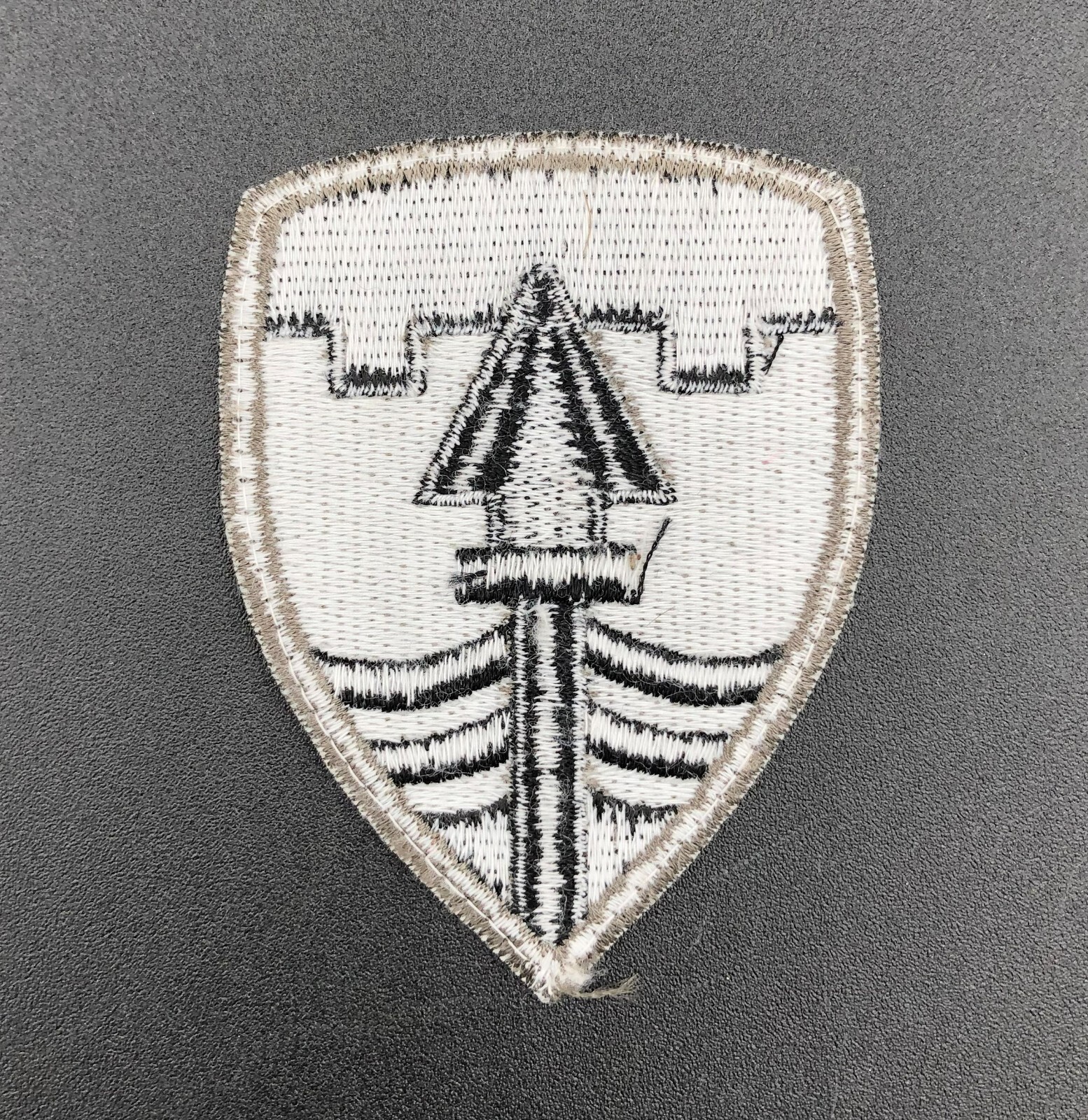 US Army 43rd Military Police Brigade Black/Grey Color Theatre Made ...