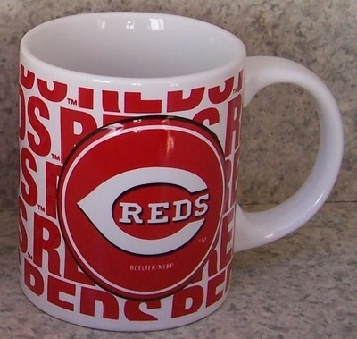 Coffee Mug Sports MLB Cincinnati Reds NEW 11 ounce cup with gift box | eBay