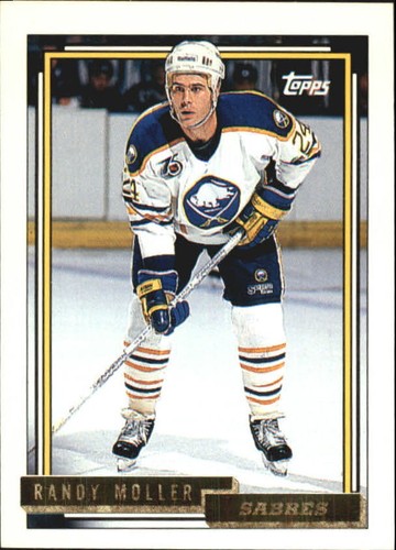 1992-93 (SABRES) Topps Gold #407G Randy Moller | eBay