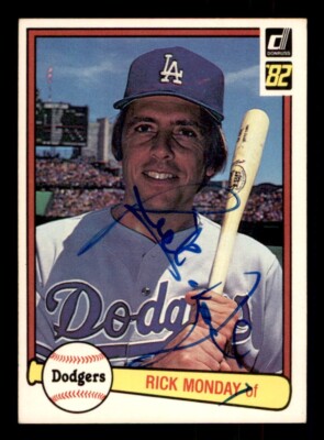 1982 Donruss Baseball #514 Rick Monday Signed Autograph (no COA) | eBay