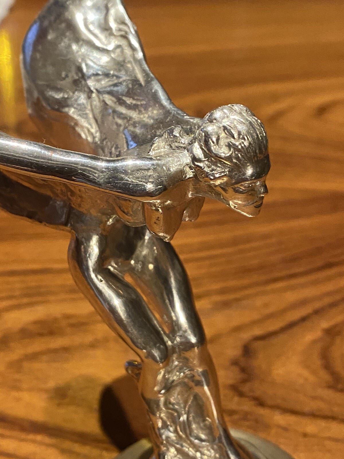 Solid Silver Spirit Of Speed Nymph Eleanor Rolls Royce car mascots ...