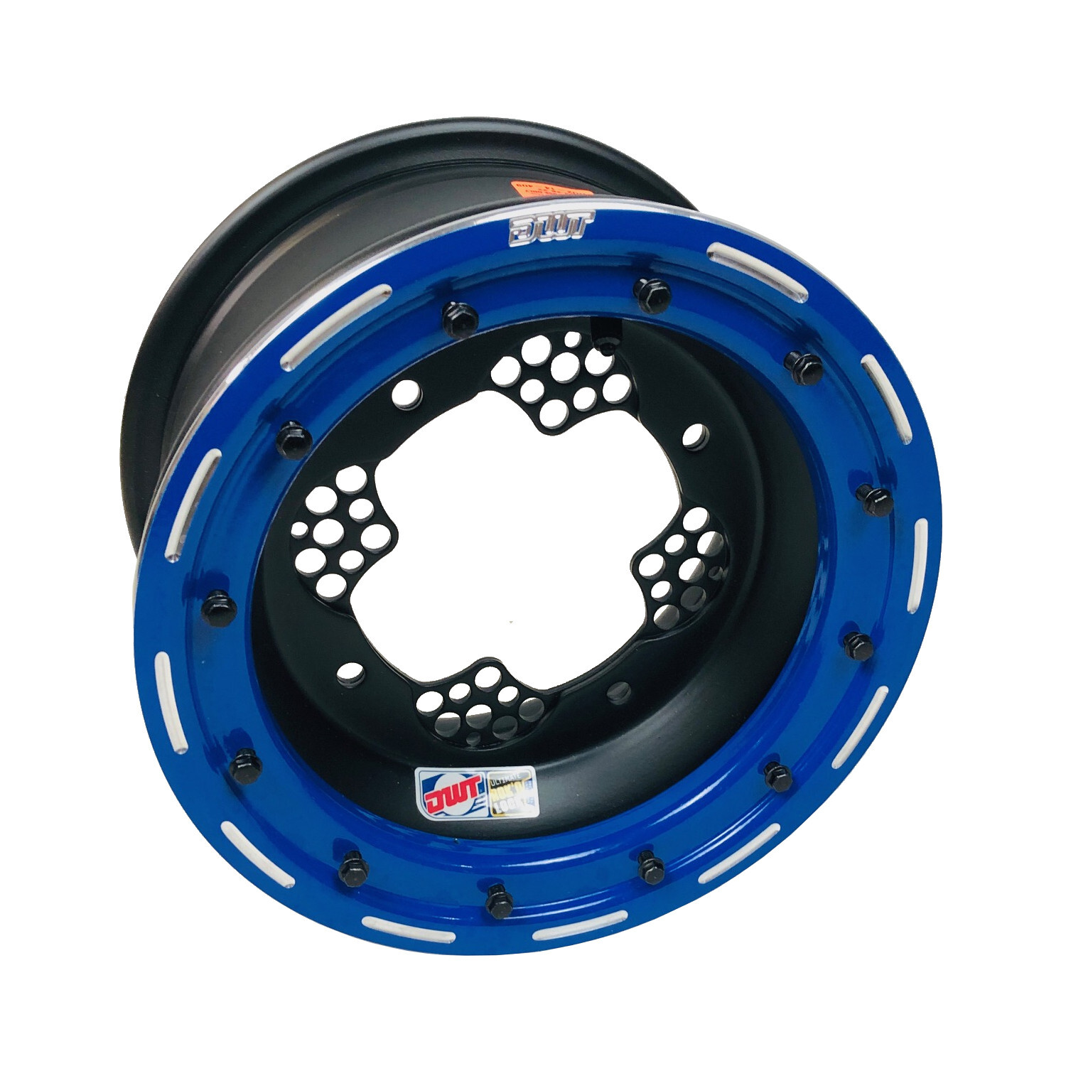 DWT ROK'N LOK Front Blue Beadlock Rim Wheel 10" 10x5 3+2 4/156 YFZ 450 ...