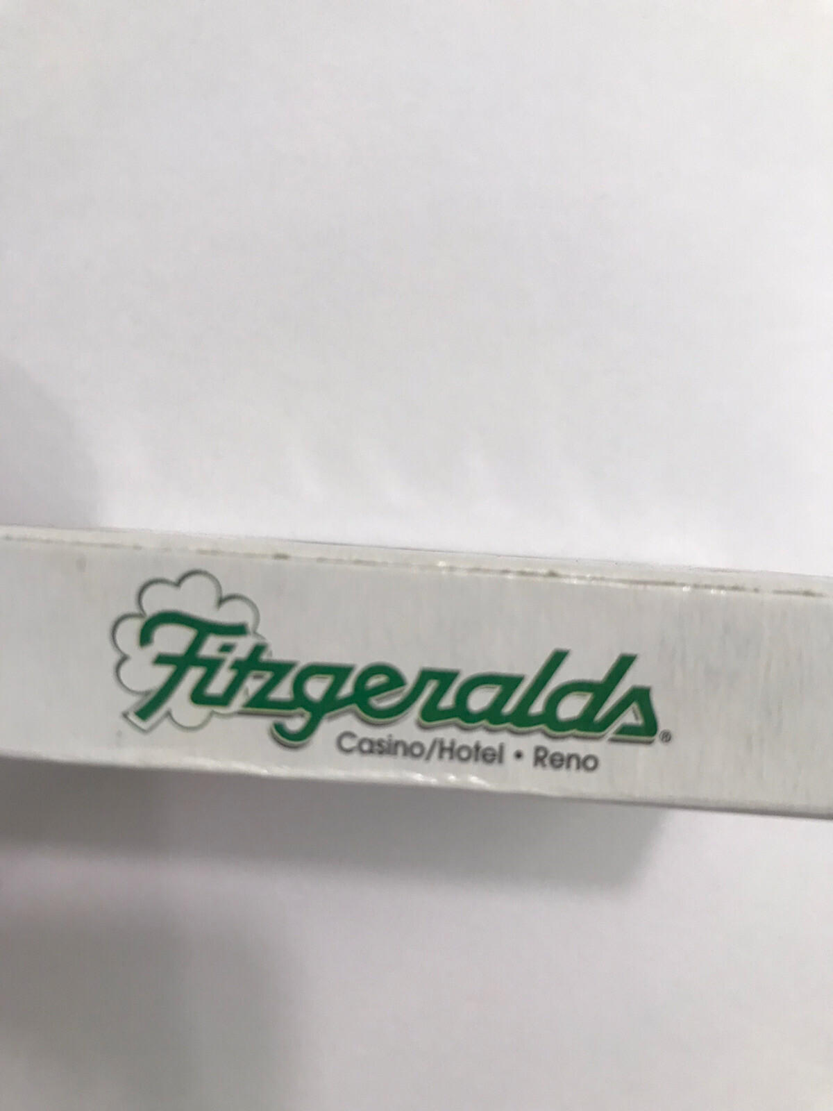 Vintage Fitzgeralds Casino Hotel Reno Nevada Leprechaun playing cards ...