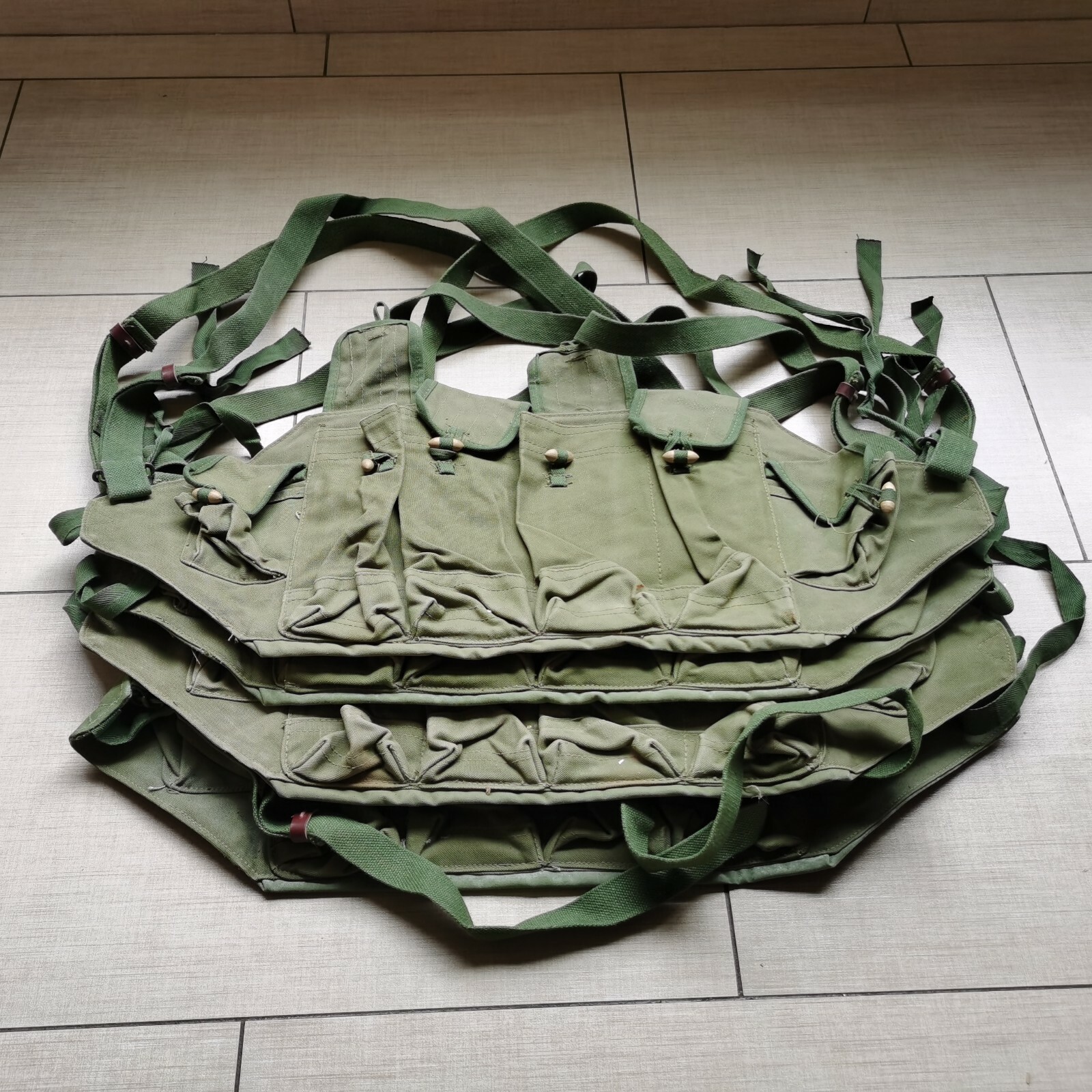 1PCS Original Chinese Army Type 81 Chest Rig 7.62 30rds Mag Pouch Ammo ...