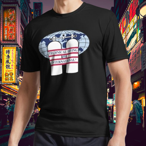 Technical Diving International TDI Logo T-Shirt Funny Logo Tee Men's T ...