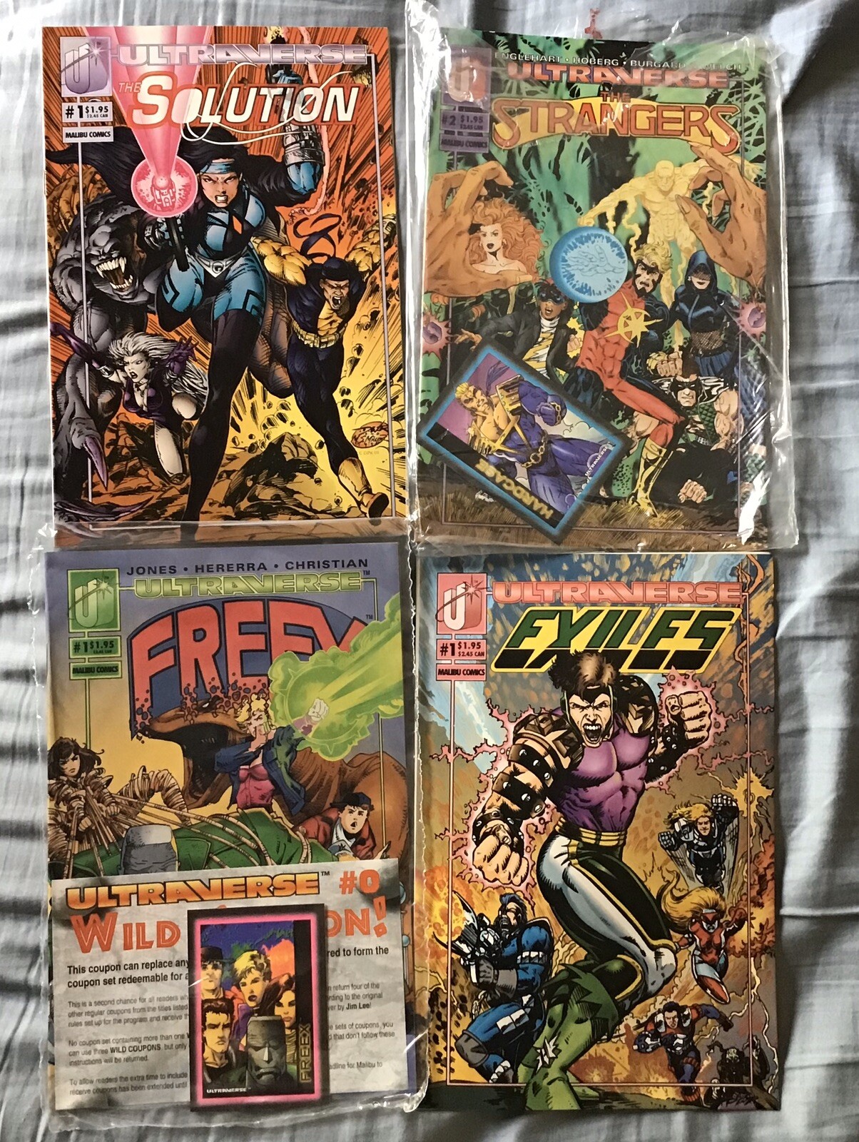 Malibu Comics Ultraverse Lot Of 4 Solution, Strangers, Exiles | eBay