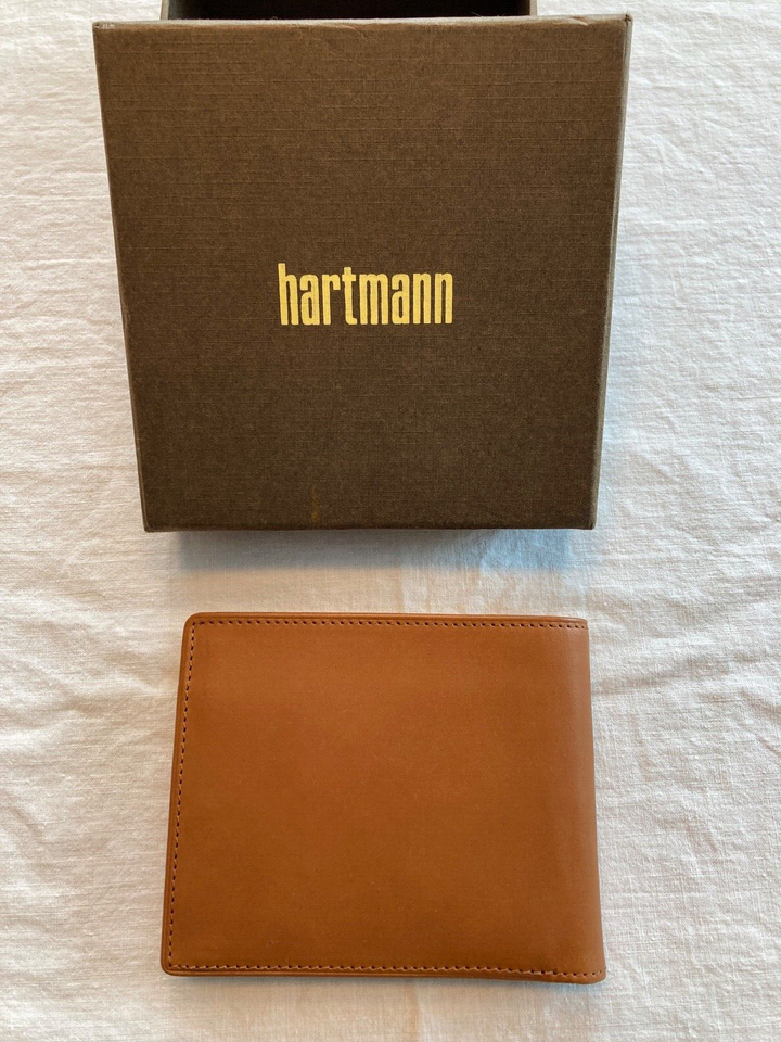 NEW w/ Box Hartmann Belting Leather Men's Wallet Billfold + Coin Poc ...