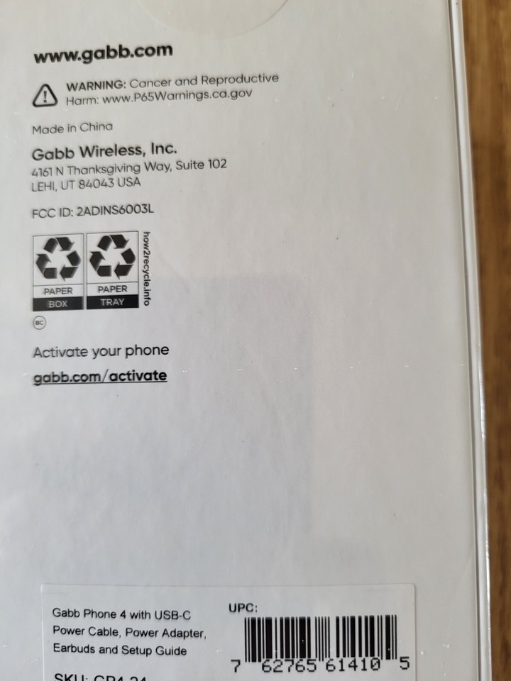 Gabb Phone 4: Safe First Phone Kids No Social Media GPS Parental ...