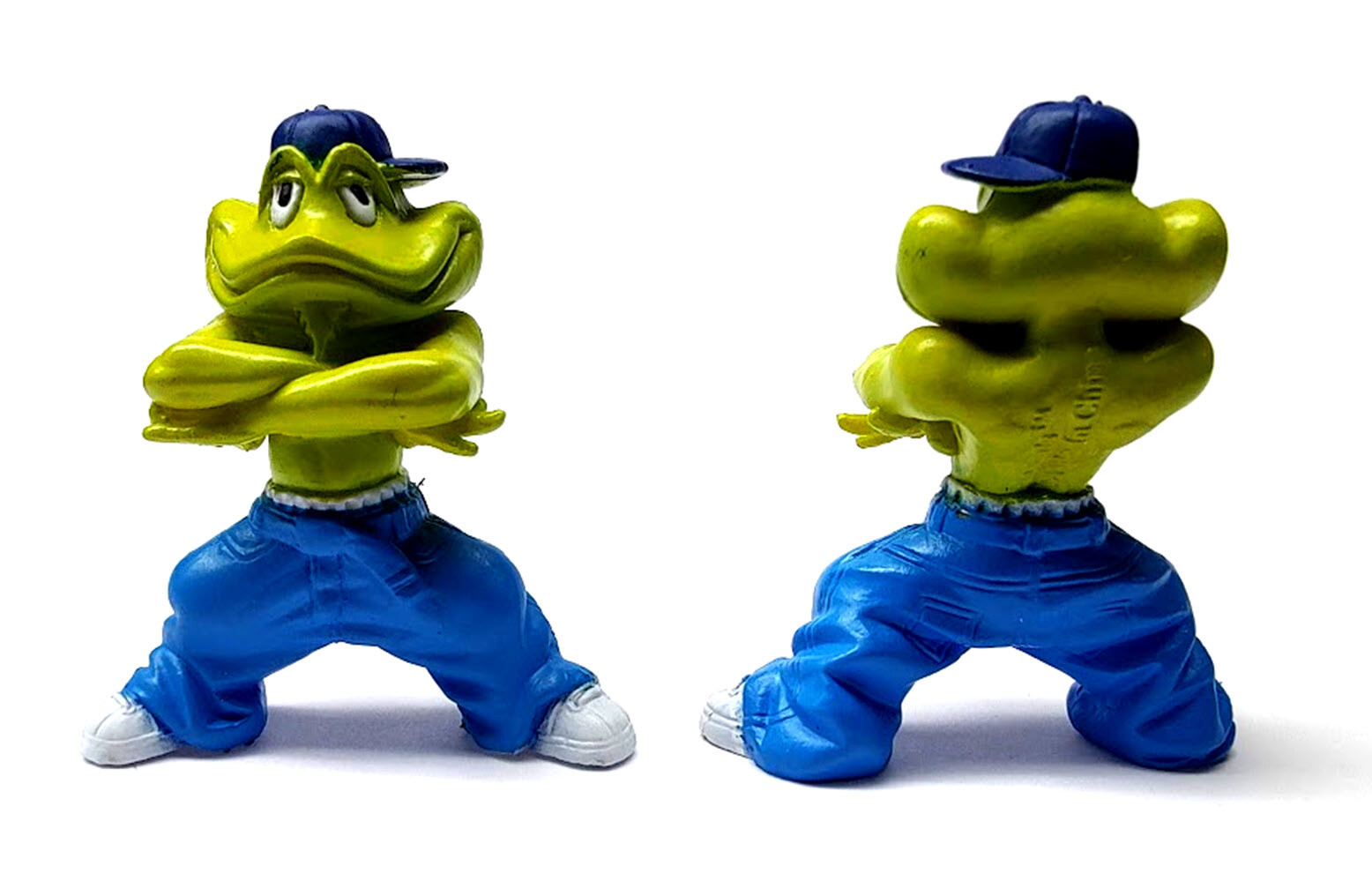 FROG RIBIT MINI ANIMAL NEW FIGURE 1.75" TALL NEIGHBORHOOD RASCALS ABEL ...