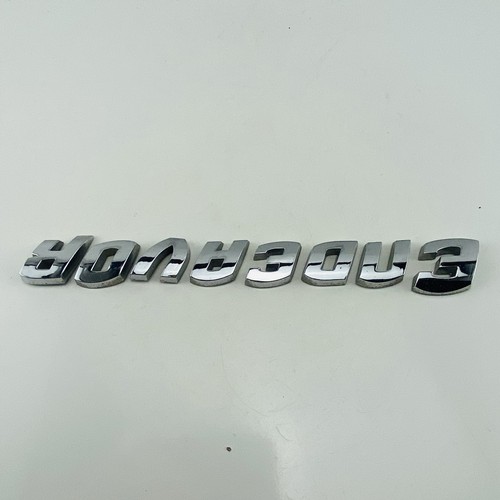 2004-2008 Mitsubishi Endeavor Emblem Badge Letters Logo Gate Rear ...